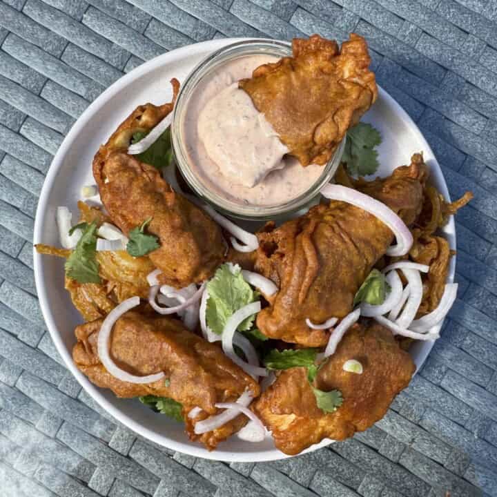 Pink Pakora Sauce (Glasgow Pakora Sauce) - Laurens Cravings