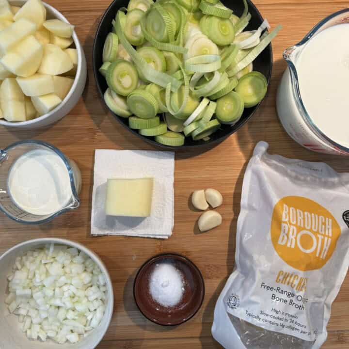 Leek and Potato Soup (Slow Cooker recipe) - Laurens Cravings