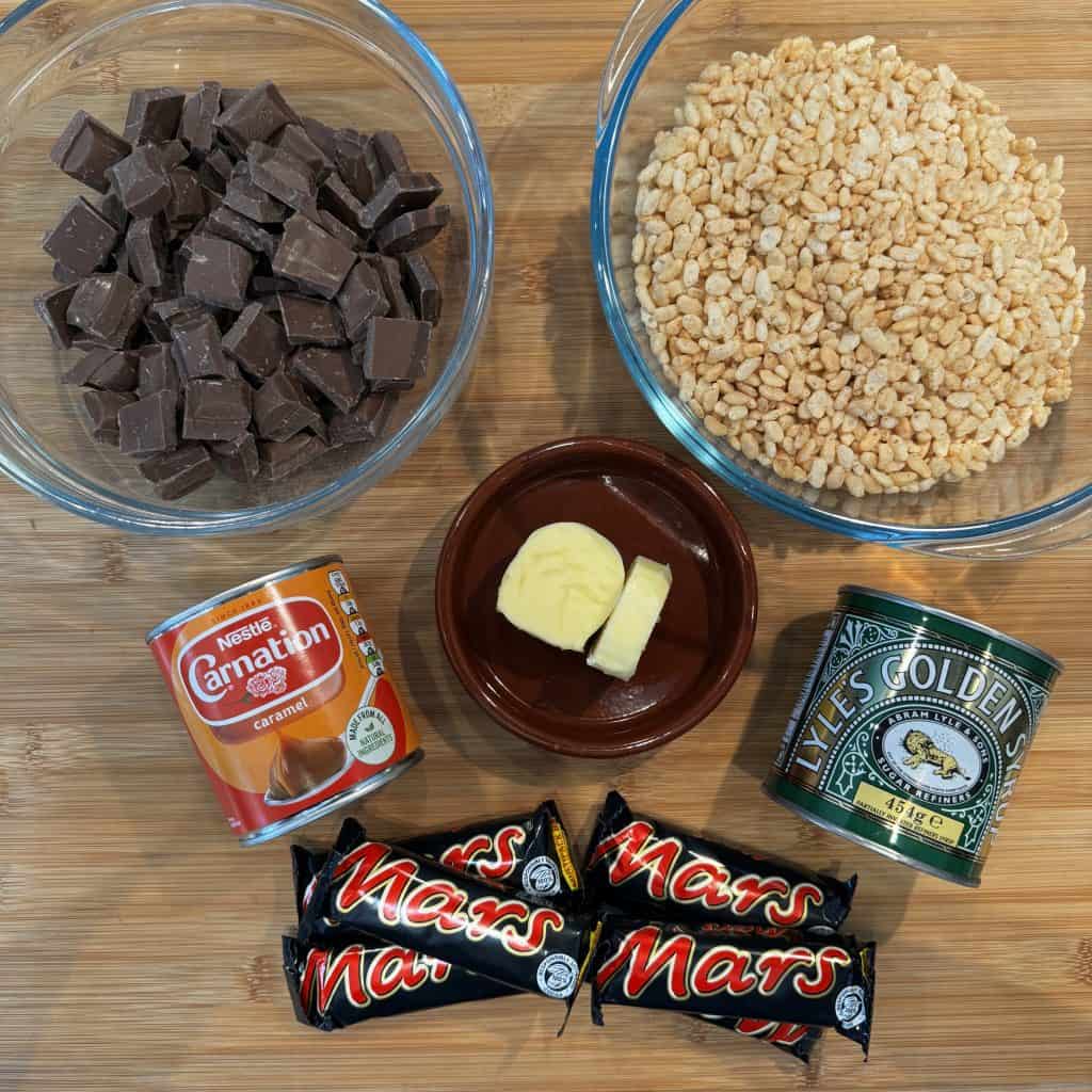 Mars Bar Slice (Chocolate Tray Bake) - Laurens Cravings