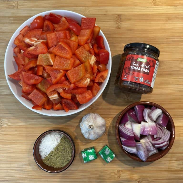 Za'atar Roasted Red Pepper and Tomato Soup - Laurens Cravings