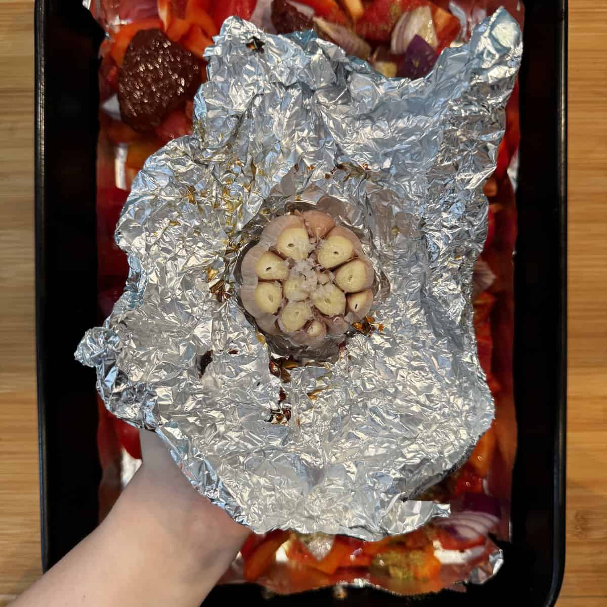 Za'atar Roasted Red Pepper and Tomato Soup - Laurens Cravings