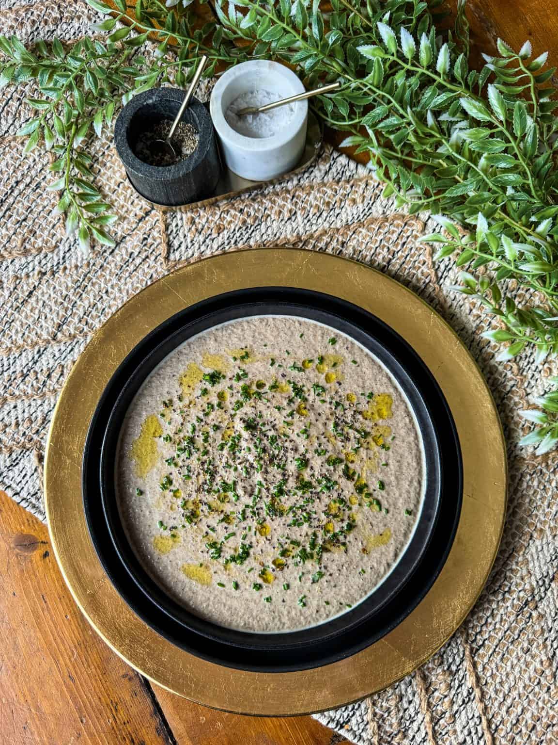 Mushroom Soup without Cream - Laurens Cravings