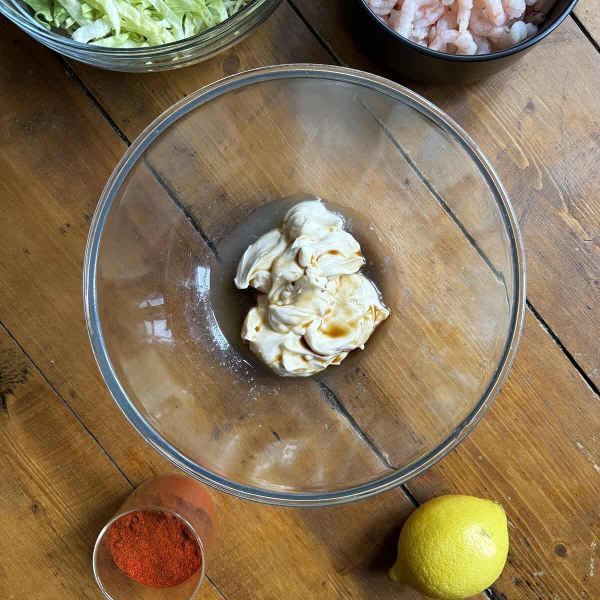 Prawn Cocktail Salad (Marie Rose Sauce Recipe) - Laurens Cravings