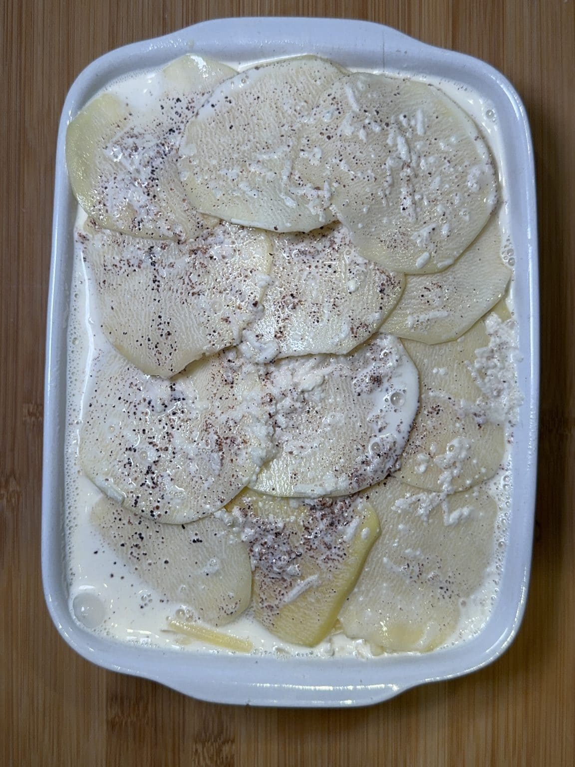 Dauphinoise Potatoes with Cheese - Laurens Cravings