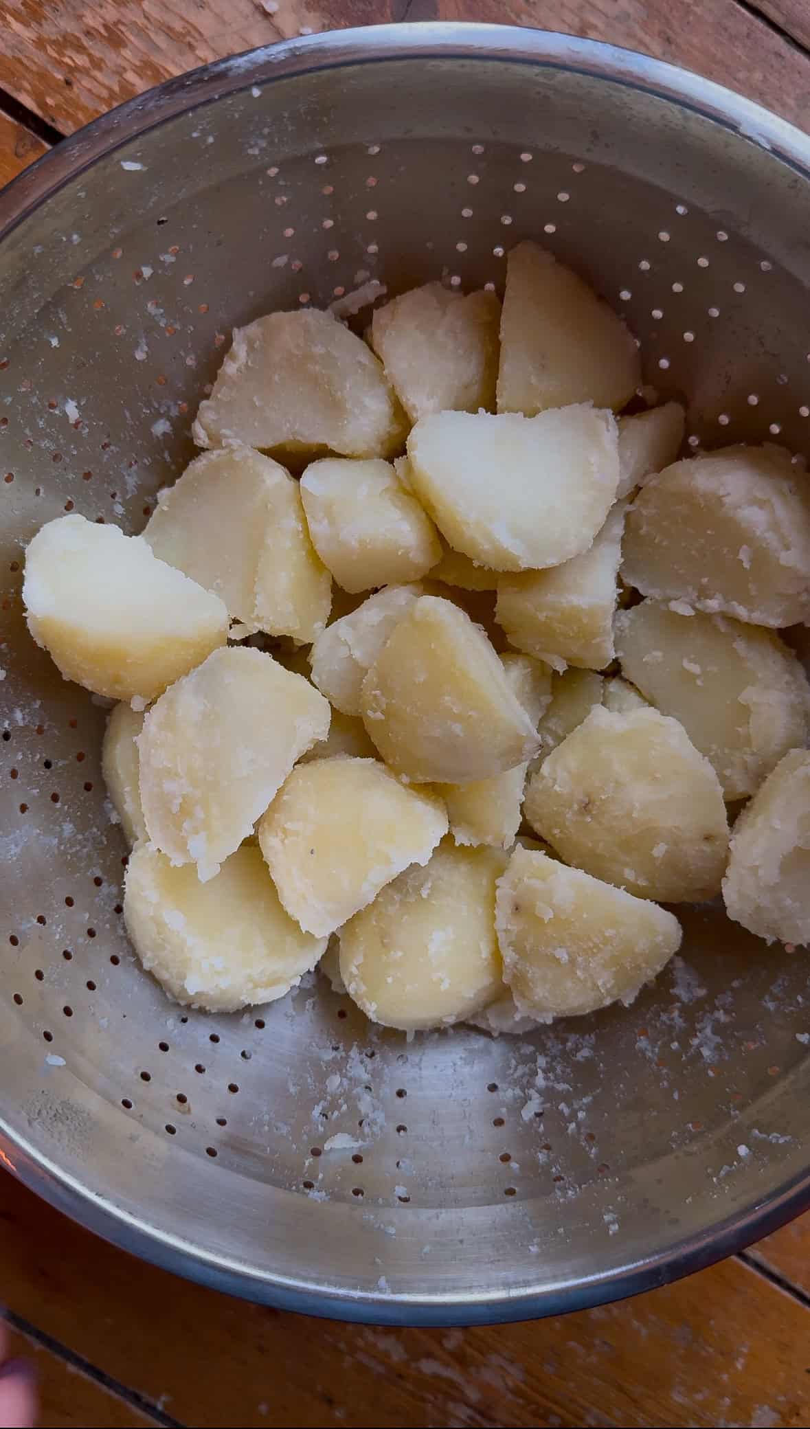 Beef Dripping Roast Potatoes in Air Fryer - Laurens Cravings