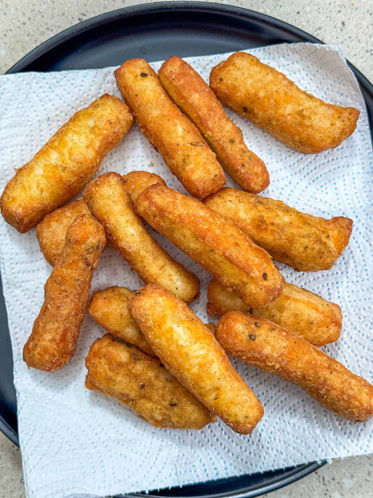 Deep-Fried Halloumi Fries - Laurens Cravings