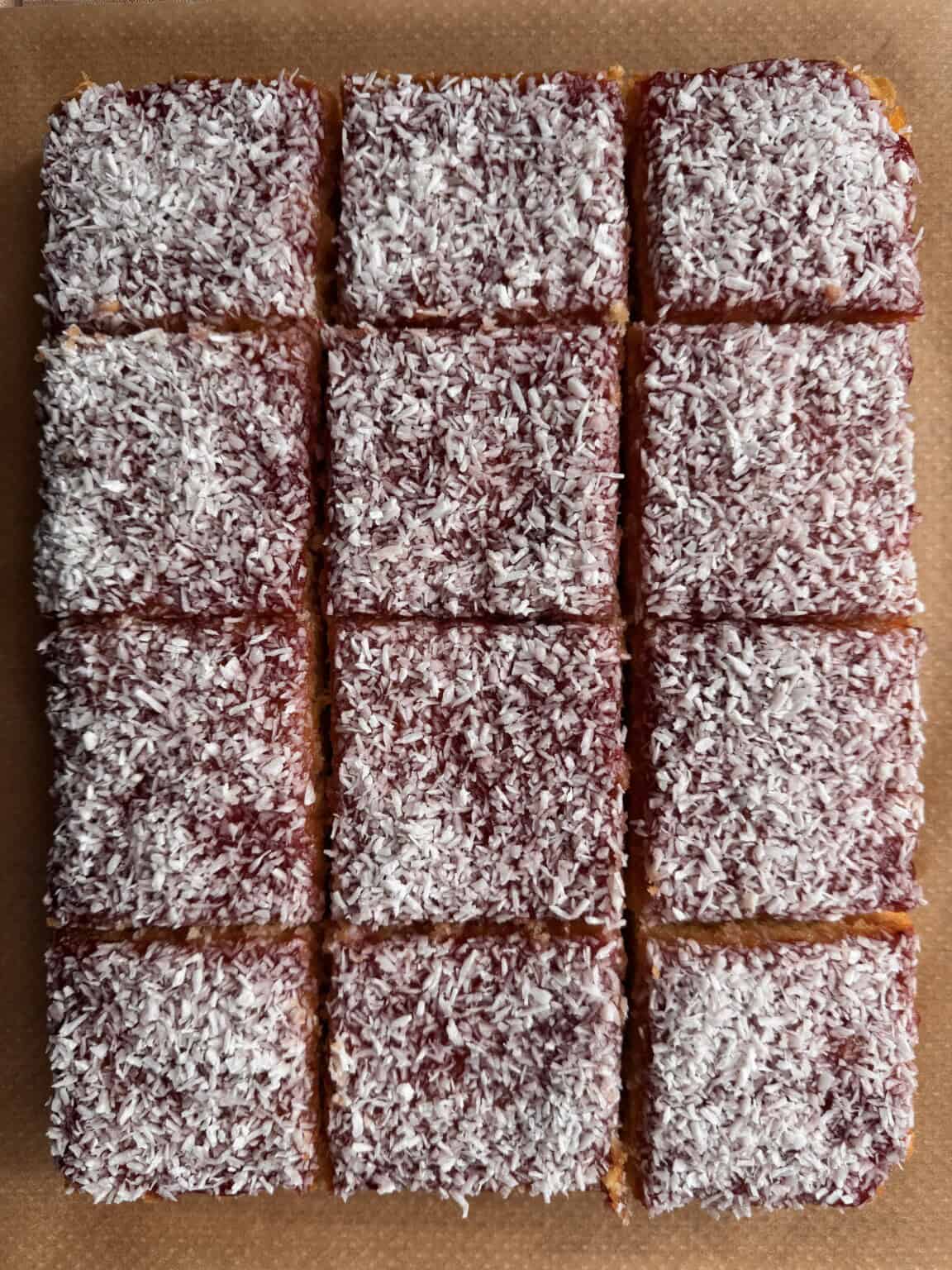 Classic Jam and Coconut Sponge Recipe - Laurens Cravings