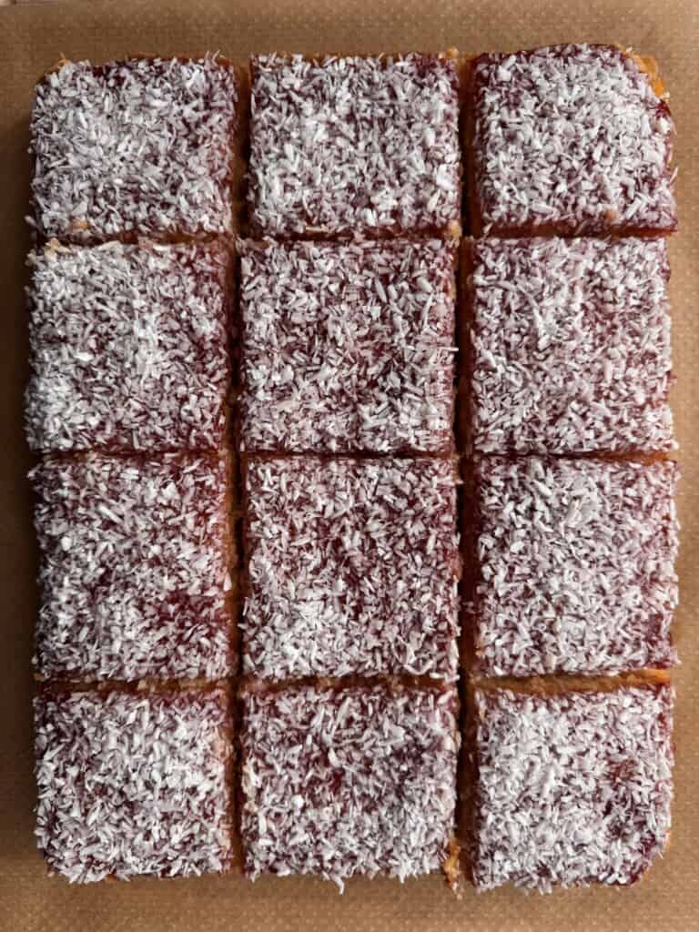 Classic Jam and Coconut Sponge Recipe - Laurens Cravings